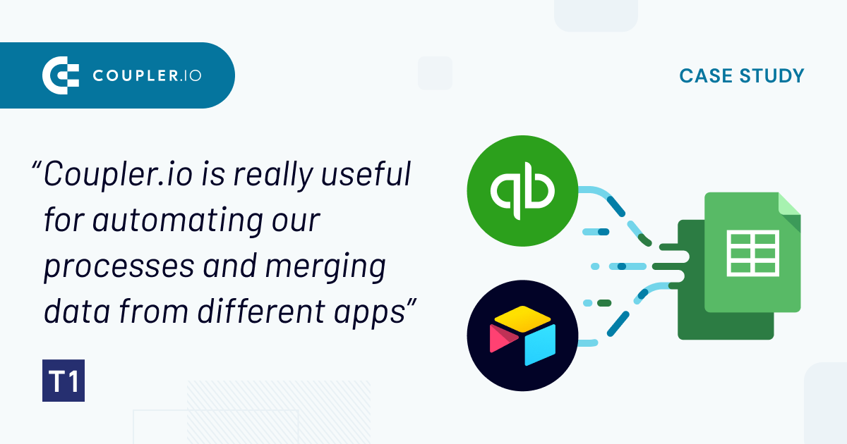 Success Story with Terminal 1 | Coupler.io